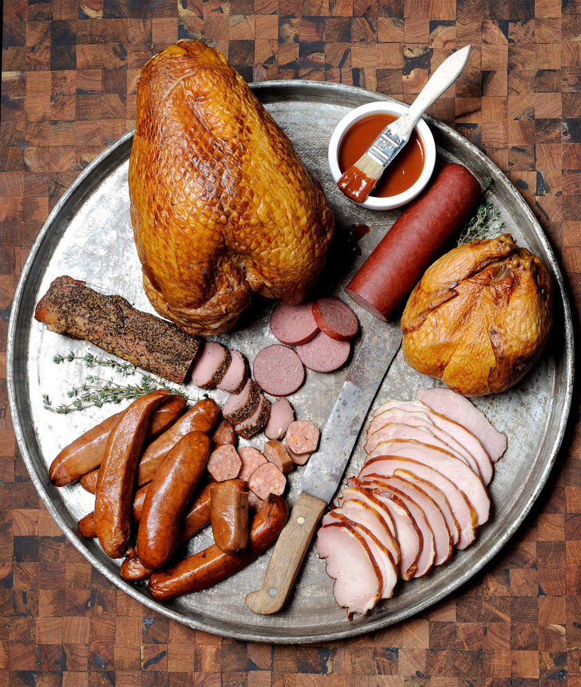 Deluxe Sampler – Bear Creek Smokehouse